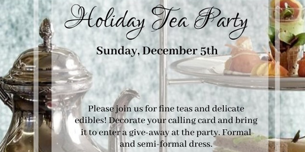 Holiday Tea Party with Mrs. Daniel Barrows • What to Do in Galena IL ...